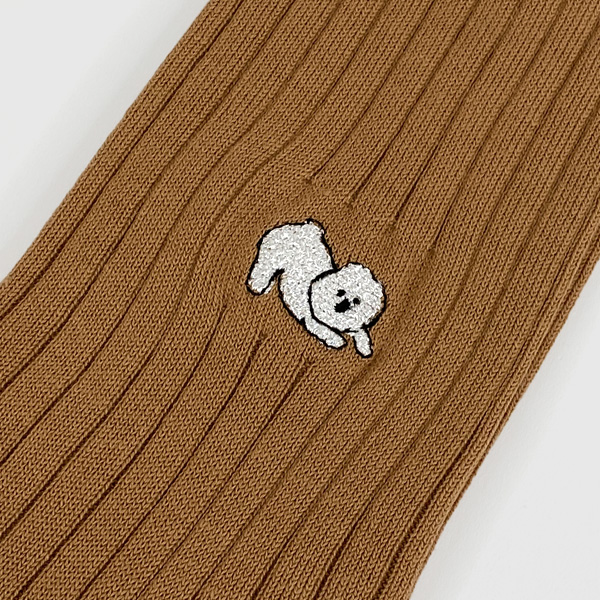 CLASKA CLASKA(クラスカ) DO(ドー)MAMBO(マンボ) 刺繍ソックス MAMBO apparel 靴下 レディース ビション ...