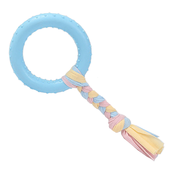 ペット用おもちゃ 輪っか リング 歯磨きおもちゃ 編みリボン 犬玩具 リング状 TPR ペット玩具 運動不足解消 送料無料 :pdp001 ...