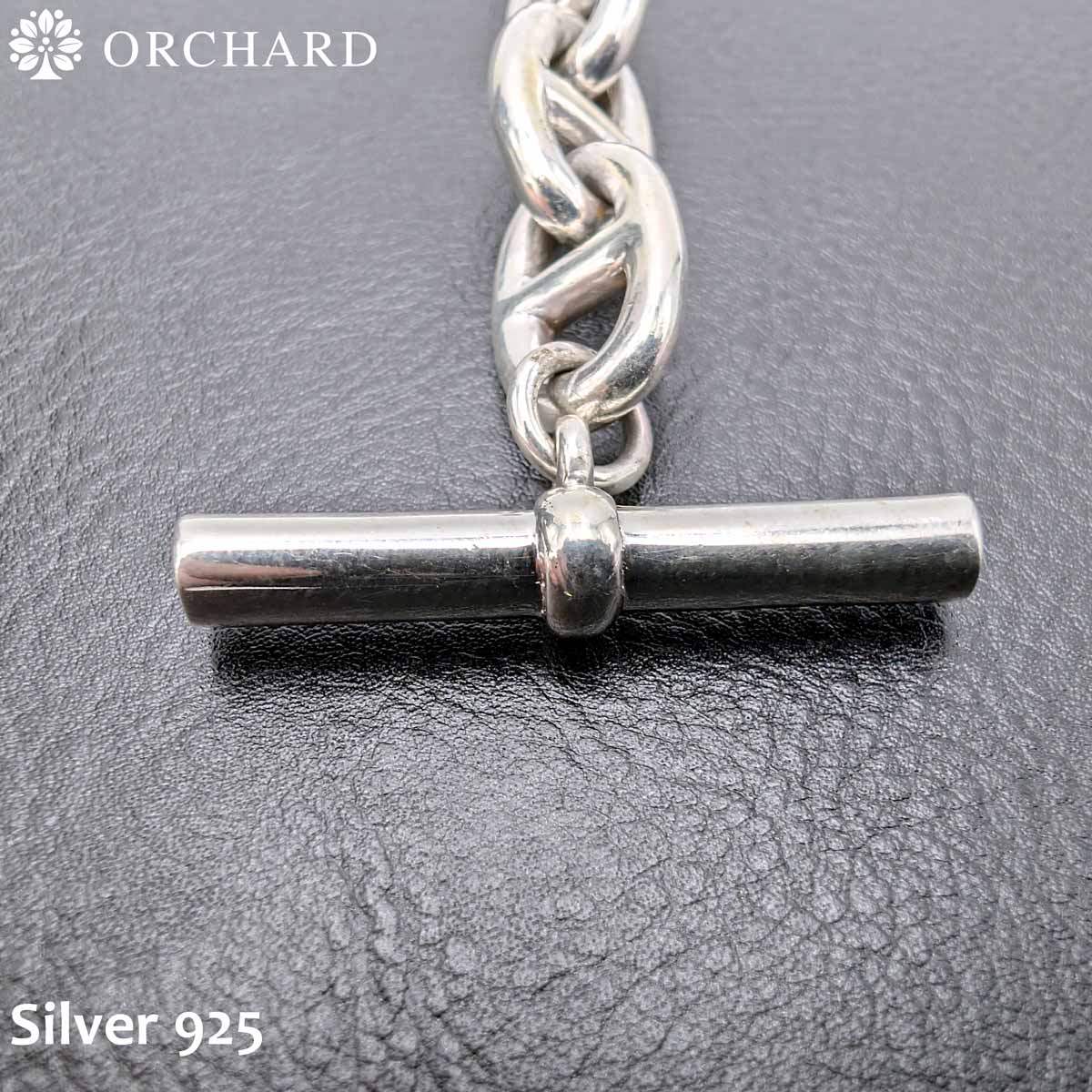 シルバー925 アンカーチェーン ミドルサイズ ブレスレット 22cm メンズ レディース 高級感 シンプルデザイン : Orchard - 通販 - Yahoo!ショッピング