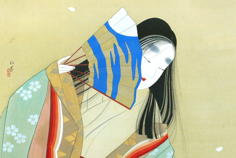 複製画60cm×90cm(額無し) 上村松園(No.41~44) トロピカル製 : orieoriginal - 通販 - Yahoo!ショッピング