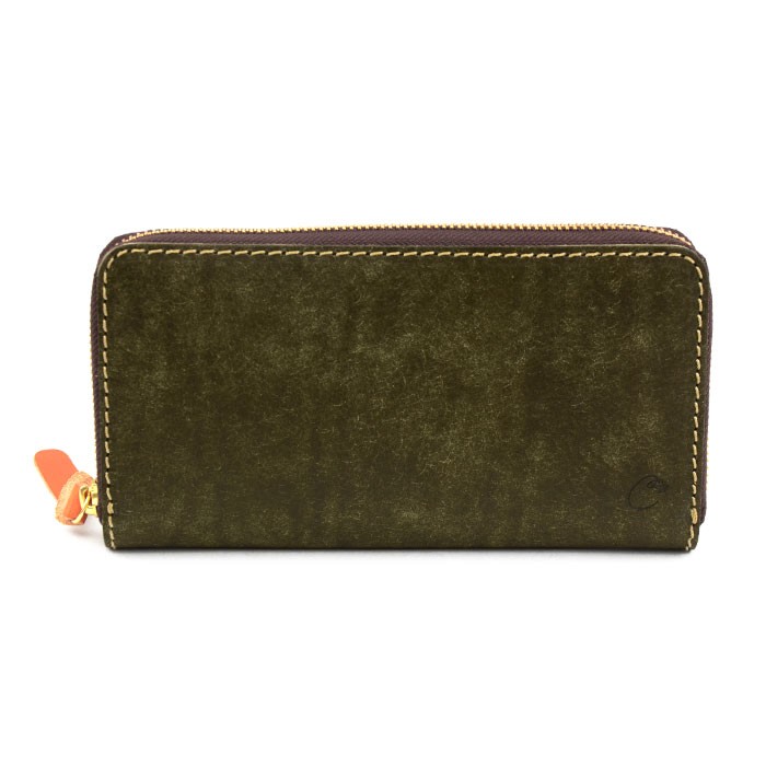 Cham（チャム） 長財布 ラウンドファスナー ラウンド イタリアンレザー