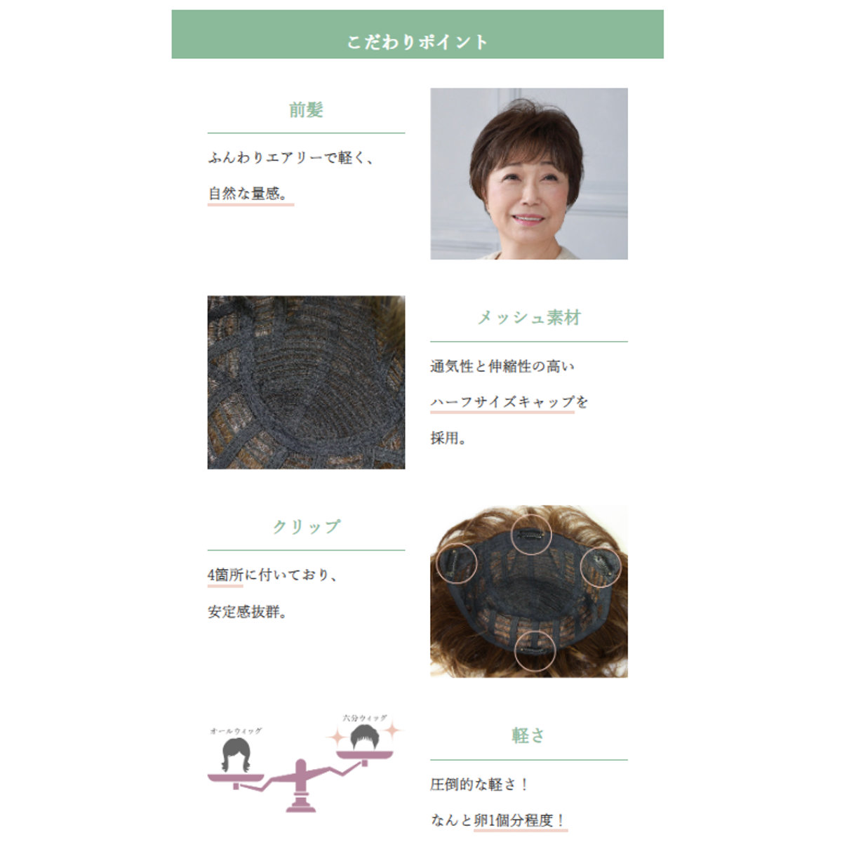 [バレないウィッグ]プリシラ オールミセスフェザー カールハーフ A-116-TDGH #耐熱ダークグレイヘア [送料無料] : おしゃれ ...