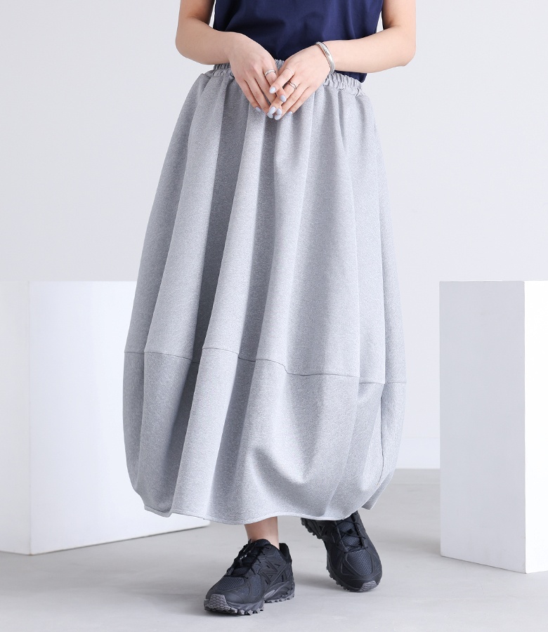 osharewalker スカート レディース ボトムス ロング丈 コクーン ランタン ウエストゴム 春 夏 黒 グレー【メール便不可】【30】 : オシャレウォーカー - 通販 ...