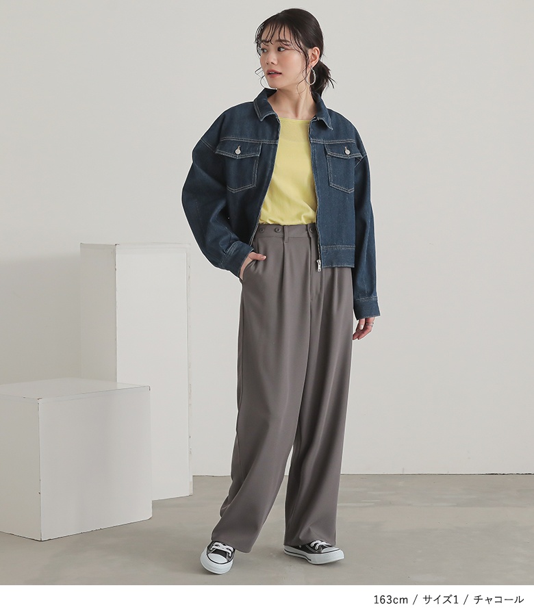 osharewalker（オシャレウォーカー） サロペット レディース 50代 40代 パンツ サスペンダー ハイウエスト ツイル 取り外し可能 着回し 低身長「メール便不可」「20 ...