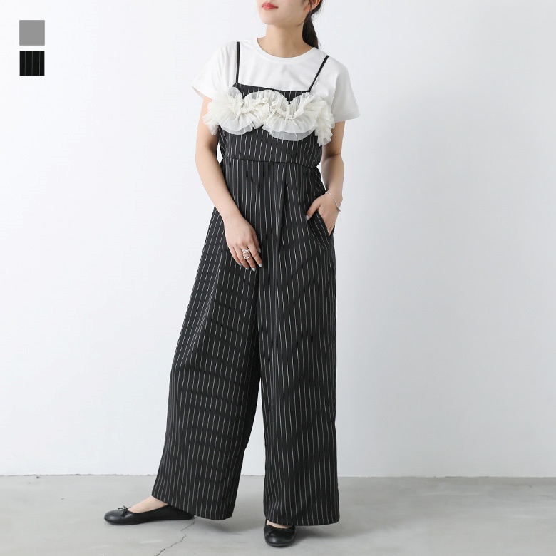 osharewalker サロペット レディース オールインワン ロング丈 osharewalker サロペット レディース オールインワン ロング丈