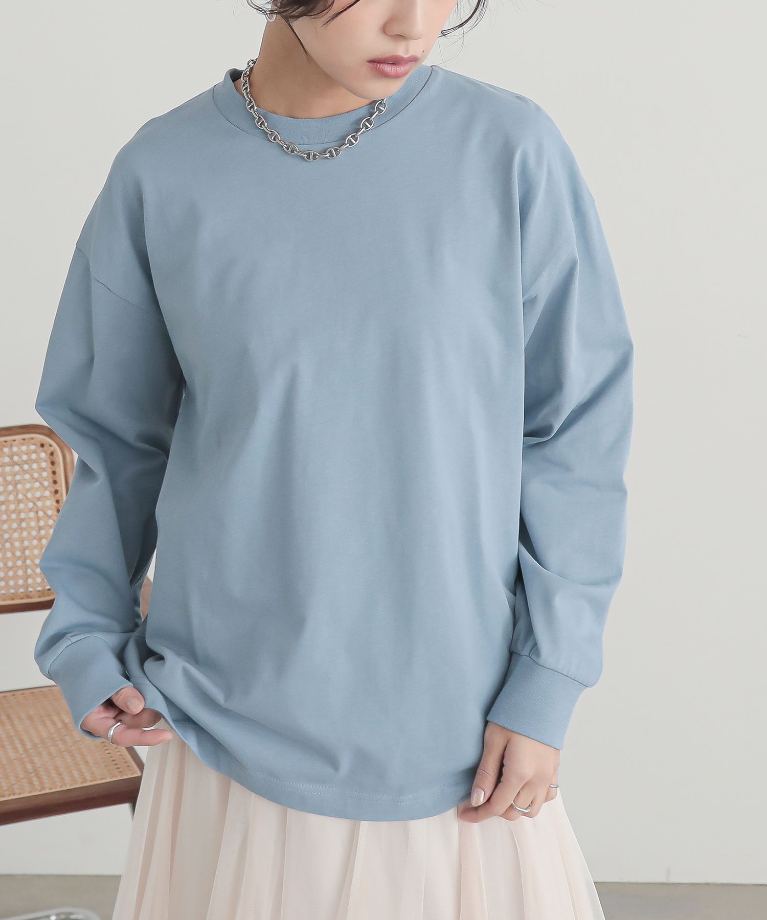 osharewalker Tシャツ カットソー レディース 長袖 50代 白 トップス ロンT 綿100％ 汗染み防止 レイヤード 「メール便可」「10」 : オシャレウォーカー - 通販 ...