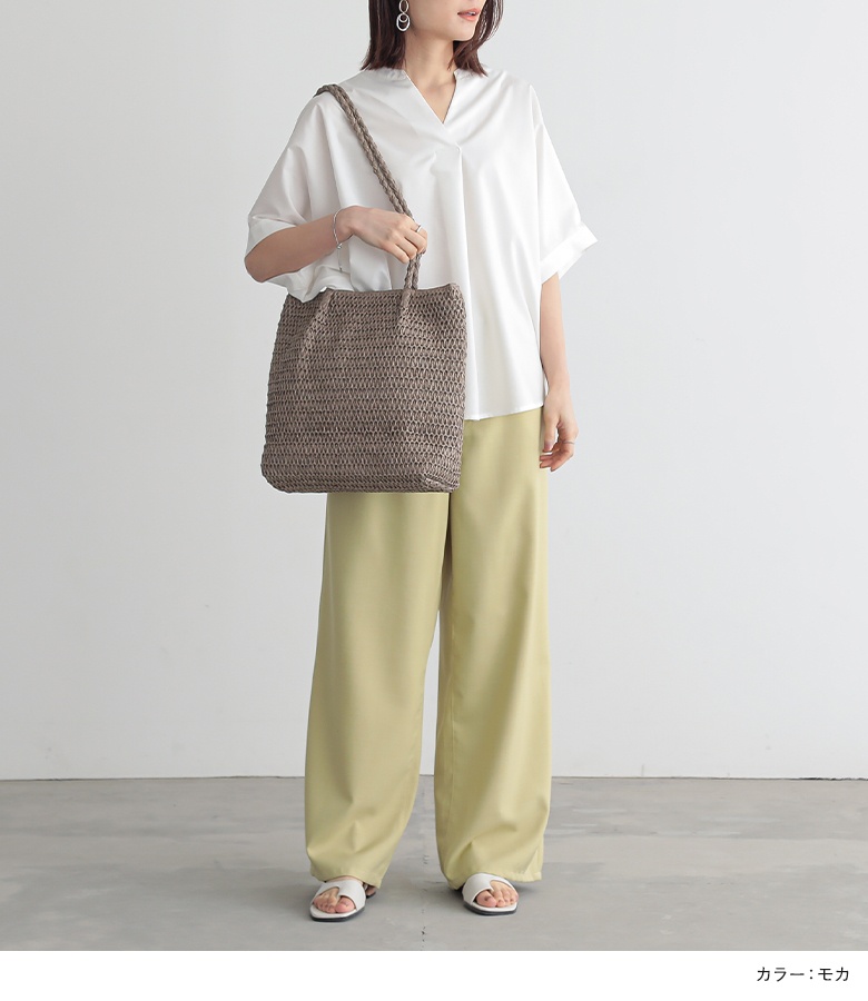 osharewalker トートバッグ レディース ファッション雑貨 鞄 かばん 肩掛け 軽量 A4 ポケット マグネットボタン 雑材 春 夏 返品交換不可 「メール便不可」「60 ...