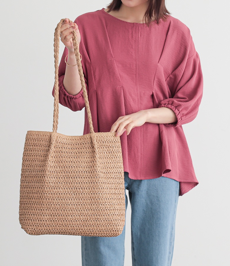 osharewalker トートバッグ レディース ファッション雑貨 鞄 かばん 肩掛け 軽量 A4 ポケット マグネットボタン 雑材 春 夏 返品交換不可 「メール便不可」「60 ...