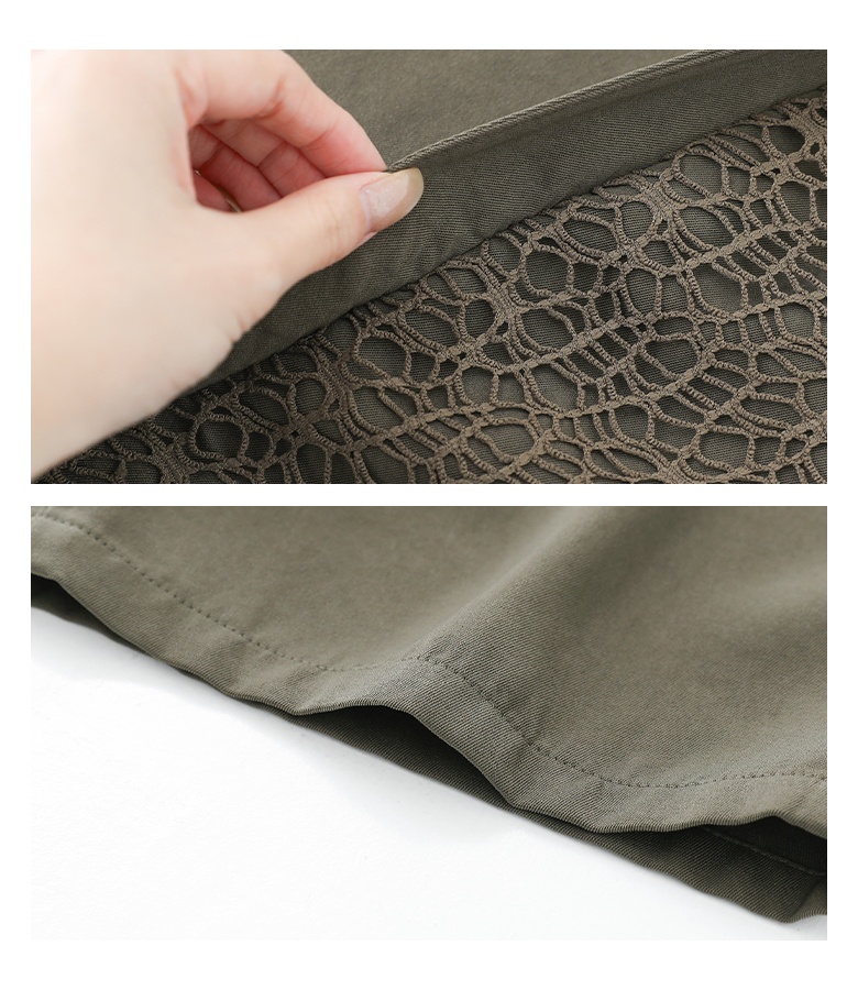 osharewalker パンツ レディース ボトムス ロング丈 バレルパンツ テーパード レース ウエストゴム ベルトループ 配色 無地 50代 60代 春 夏 秋「メール便可」「10 ...