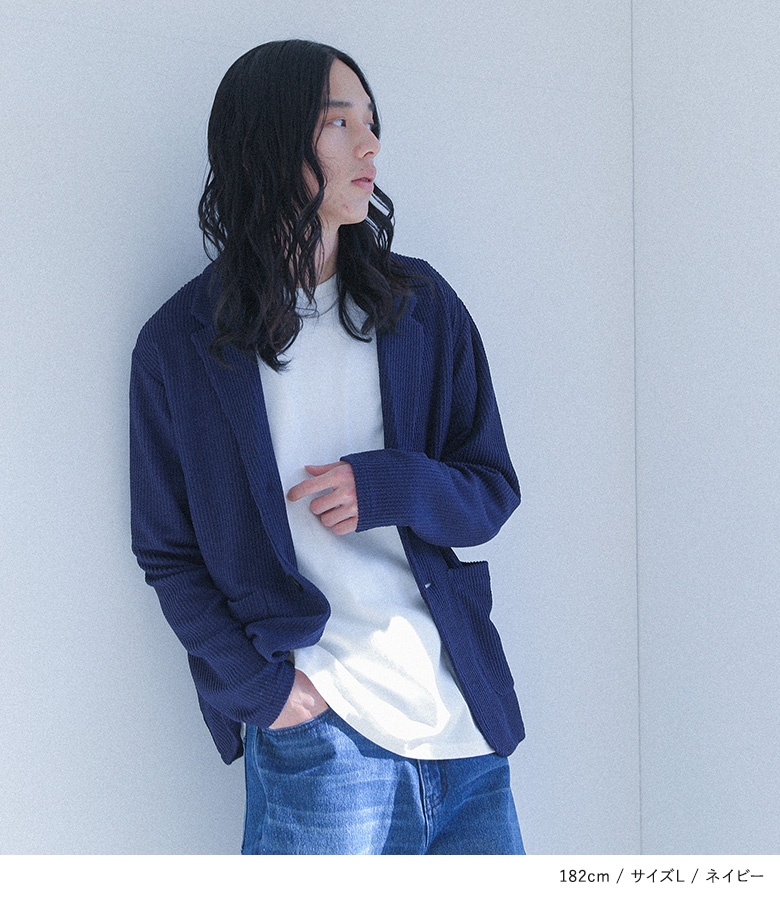 osharewalker ジャケット メンズ アウター ライトアウター 長袖 テーラード 羽織 カットソー シアサッカー ストライプ柄 50代 春 夏 秋【メール便不可】【20】 : オシャレ ...