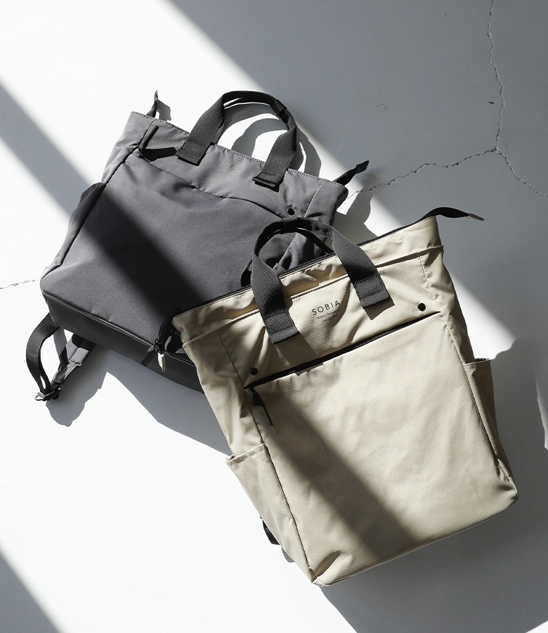 osharewalker リュック レディース リュックサック トートバッグ 2way 10ポケット 多収納 A4対応 ホルダー付き リップストップ 軽量 春夏秋冬「メール便不可」「50 ...