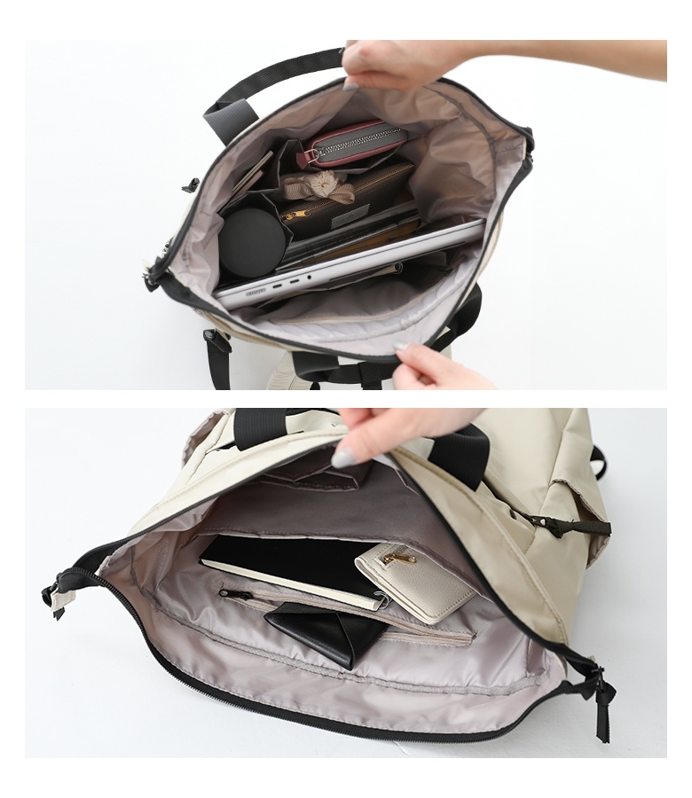 osharewalker リュック レディース リュックサック トートバッグ 2way 10ポケット 多収納 A4対応 ホルダー付き リップストップ 軽量 春夏秋冬「メール便不可」「50 ...