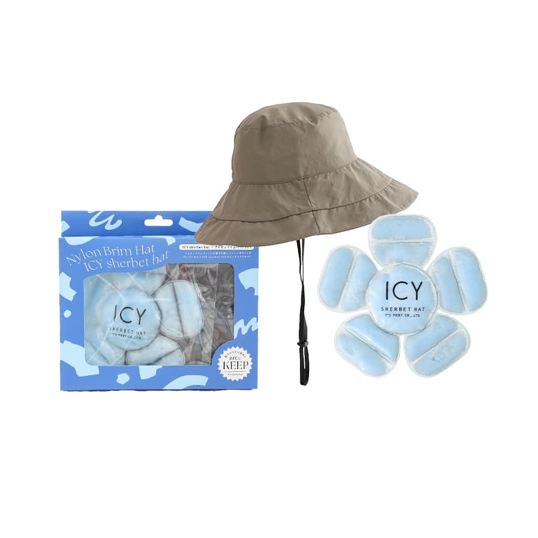 osharewalker ギフト ギフトセット ヘッドクール 帽子 ハット セット 箱入り ギフトボックス 冷却 冷感 ひんやり クール アイス つば広 UVカット＃「メール便不可」「20 ...