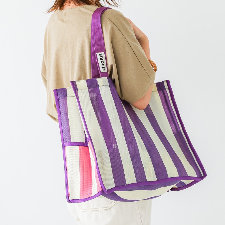 osharewalker トートバッグ 横型 横型トートバッグ トートバック ハンドバッグ バッグ 大容量 大きめ A3 内ポケット ポケット ストライプ「メール便不可」「20」 : オシャレ ...