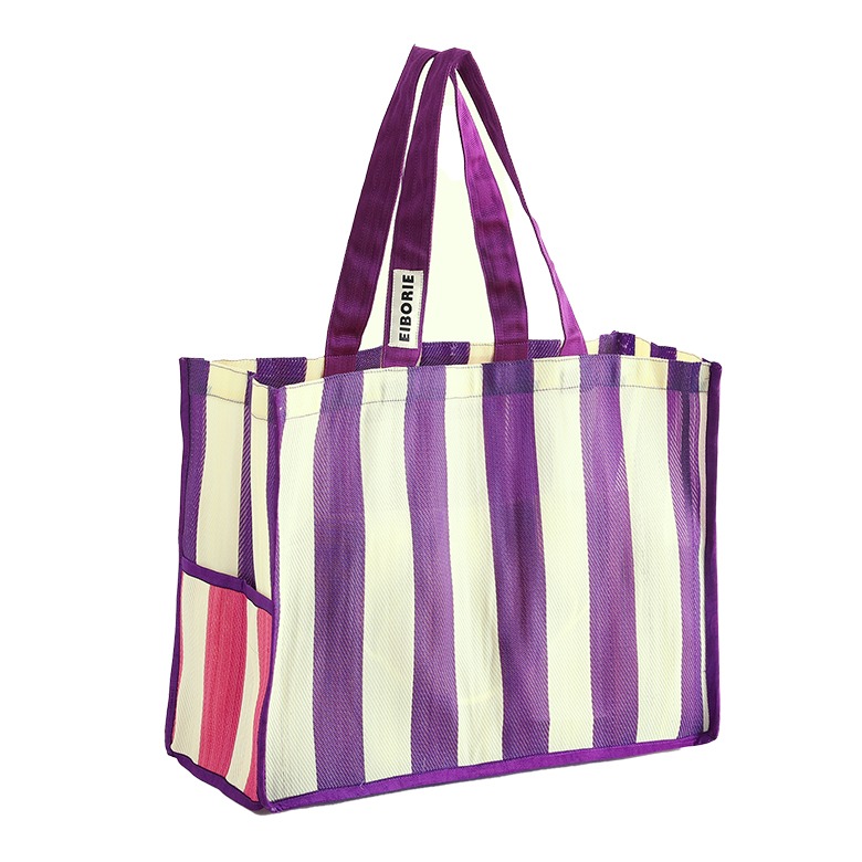 osharewalker トートバッグ 横型 横型トートバッグ トートバック ハンドバッグ バッグ 大容量 大きめ A3 内ポケット ポケット ストライプ「メール便不可」「20」 : オシャレ ...