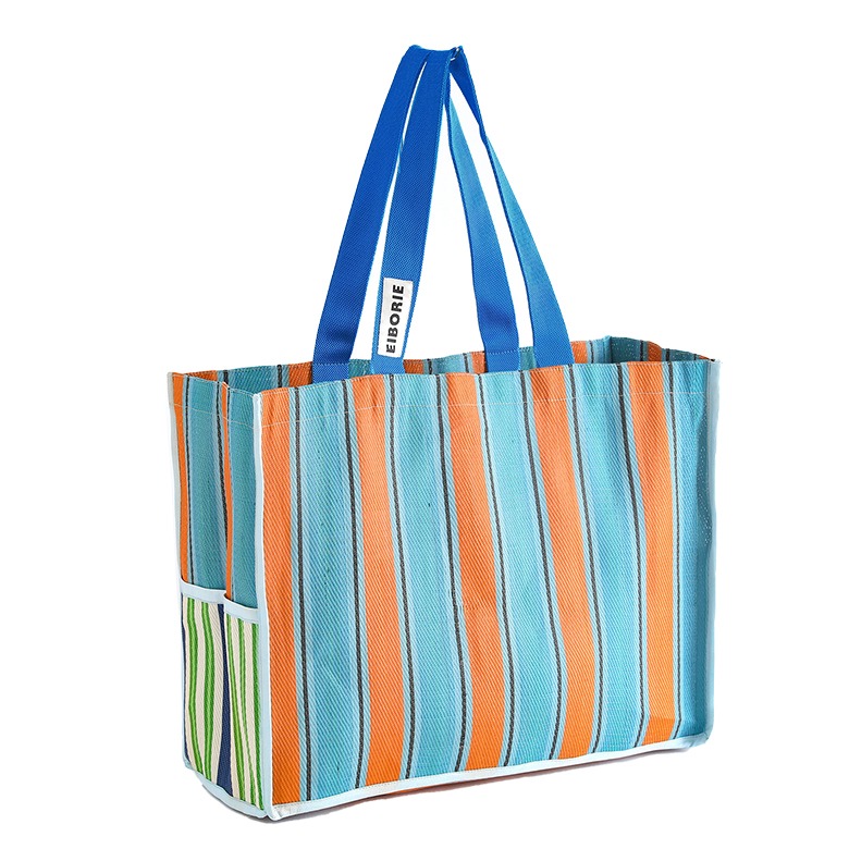 osharewalker トートバッグ 横型 横型トートバッグ トートバック ハンドバッグ バッグ 大容量 大きめ A3 内ポケット ポケット ストライプ「メール便不可」「20」 : オシャレ ...