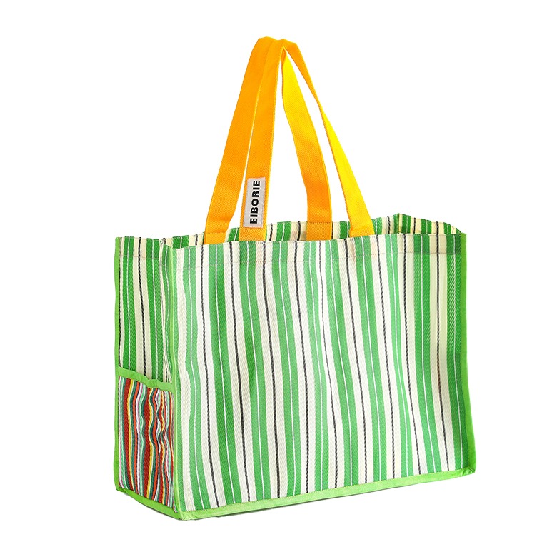 osharewalker トートバッグ 横型 横型トートバッグ トートバック ハンドバッグ バッグ 大容量 大きめ A3 内ポケット ポケット ストライプ「メール便不可」「20」 : オシャレ ...