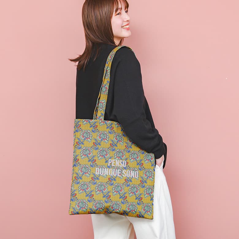 osharewalker（オシャレウォーカー） トートバッグ トート バッグ フラット A4 おしゃれ かわいい フラットサブバッグ 柄 花柄 軽量 「メール便不可」「20」 : オシャレ ...