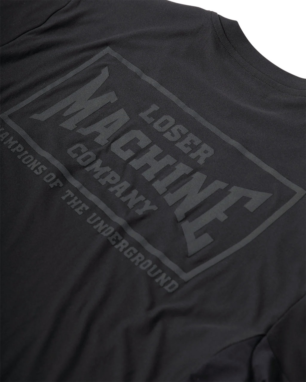 LOSER MACHINE Loser Machine (ルーザーマシーン) TOO HARD LS KNIT ドライ ロンt Tシャツ 長袖 メンズ 吸汗速乾 ブランド ロゴ スポーツ ...