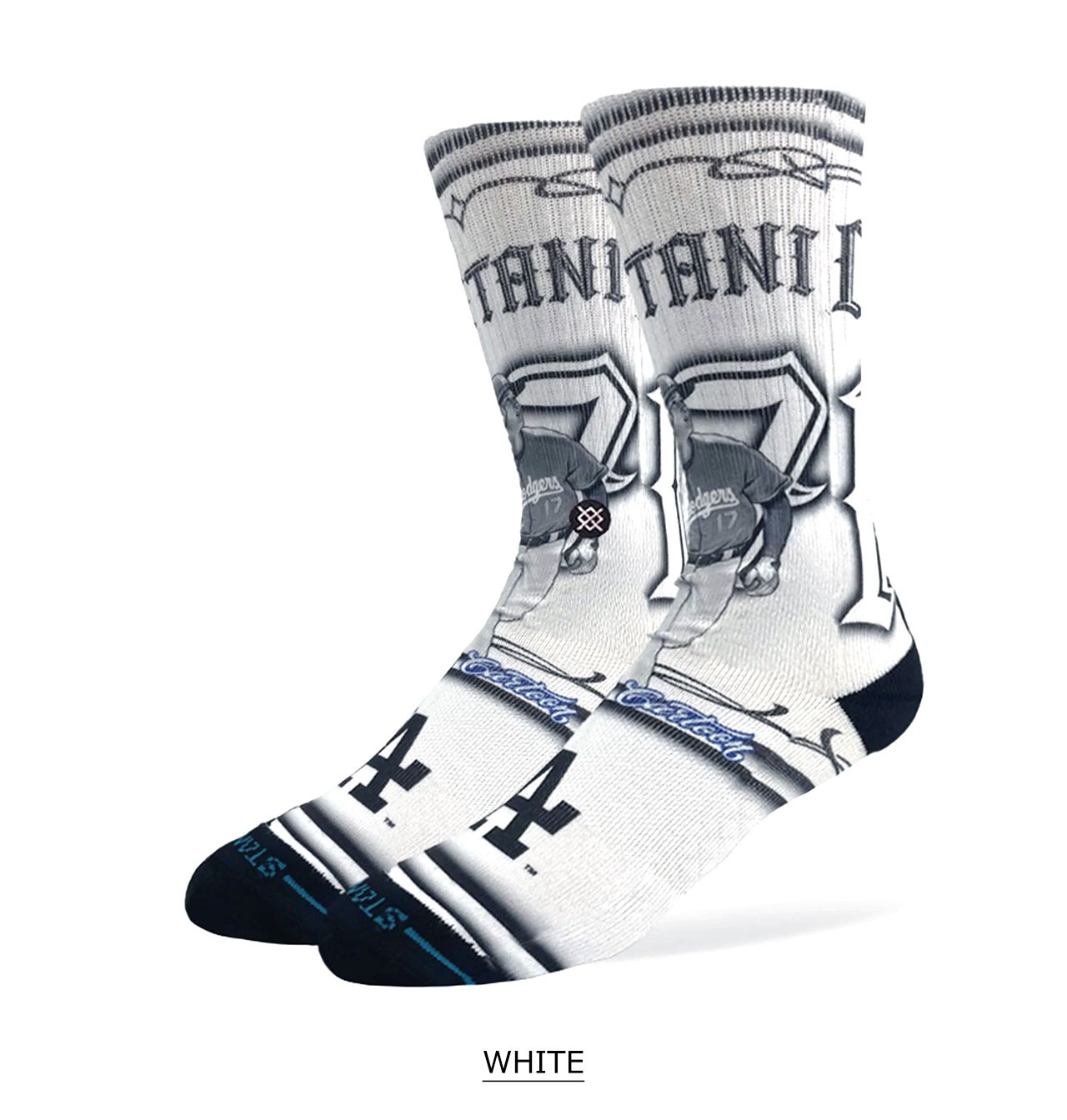 STANCE（スタンス） LA Dodgers x Cartoon x Shohei Ohtani Stance Crew Socks ...
