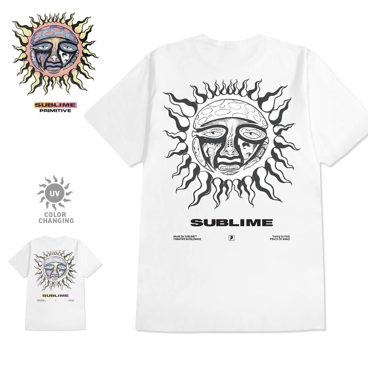 PRIMITIVE（プリミティブ） × SUBLIME ARISE BOXY TEE primitive skate tシャツ Tシャツ ...
