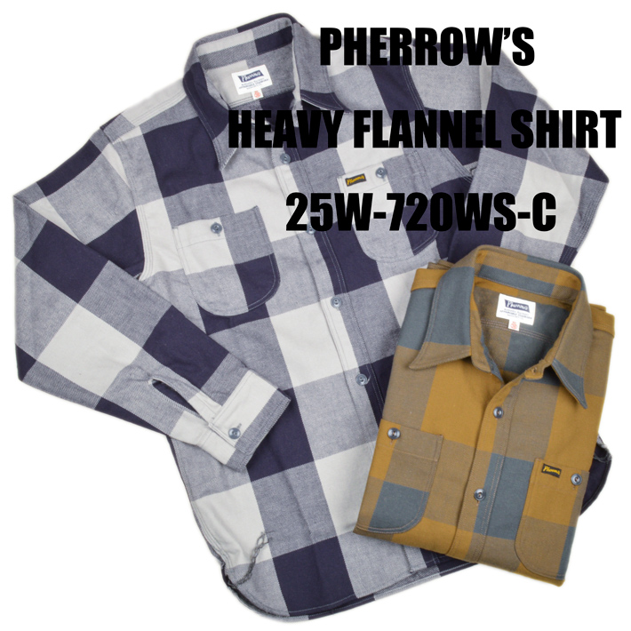 Pherrow's（フェローズ） ヘビーネルシャツ 25W-720WS-C : OT&Emotional - 通販 - Yahoo!ショッピング