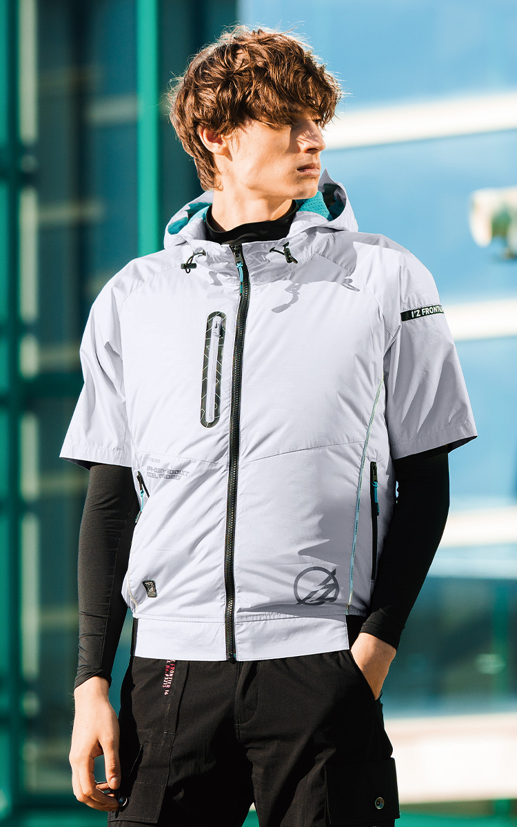 I'Z FRONTIER アイズフロンティア 電動ファン用ウェア A.S.半袖 10205