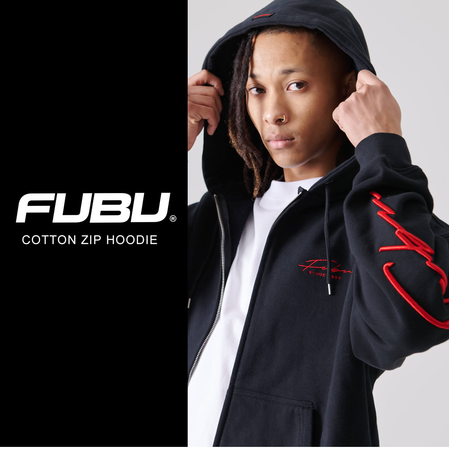 FUBU（フブ） 特価/FUBU パーカー メンズ 長袖 スウェット フーディ 秋
