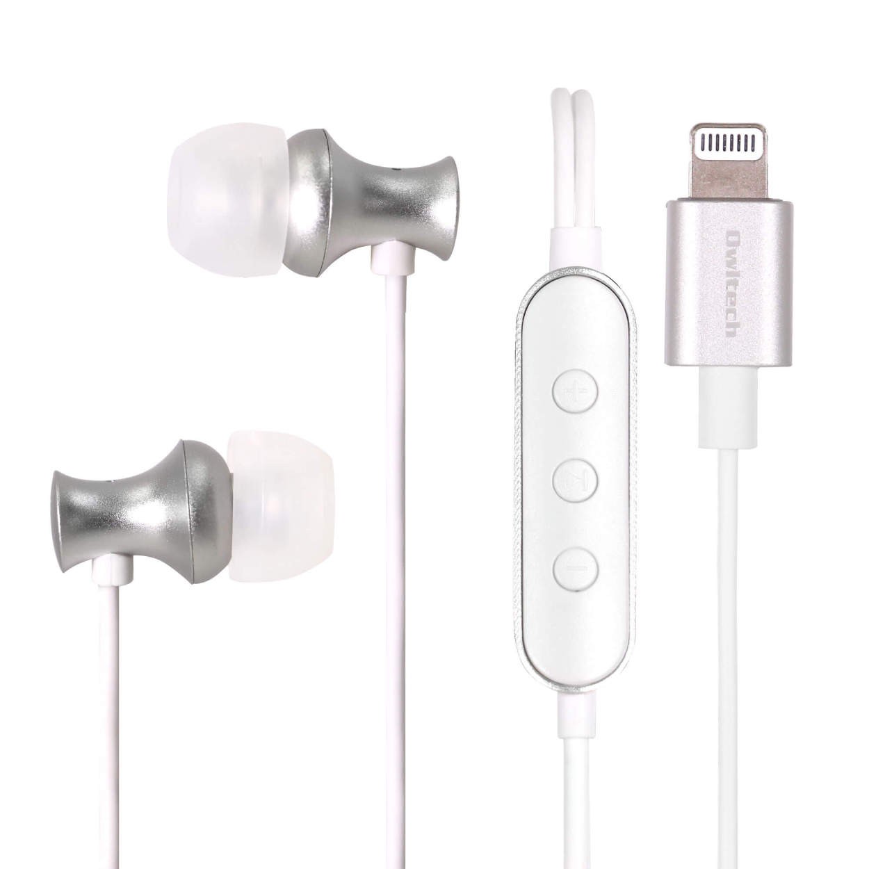 イヤホン iPhoneイヤホン ライトニングコネクタ用 有線 Lightningコネクタから音楽を聴けるイヤホン リモコン+マイク :owl-eplt01:オウルテックダイレクト Yahoo ...