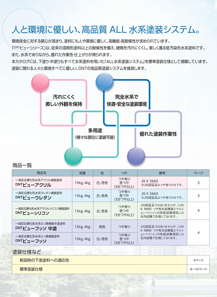 ペイントジョイYahoo!店 - DNTビューシリーズ（1液水性 外装（外壁）塗料 各種）｜Yahoo!ショッピング