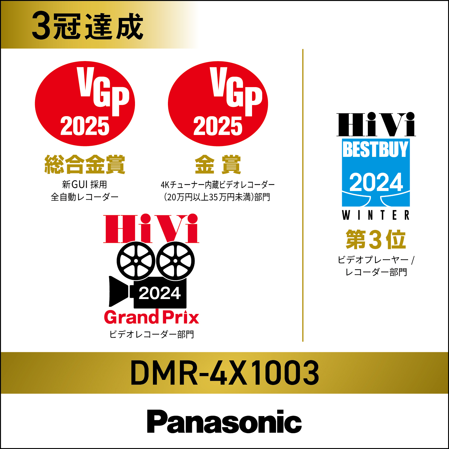 DIGA 公式店 パナソニック レコーダー 4K全自動ディーガDMR-4X1003 10TB : パナソニック ストア プラス Yahoo!店 - 通販 - Yahoo!ショッピング