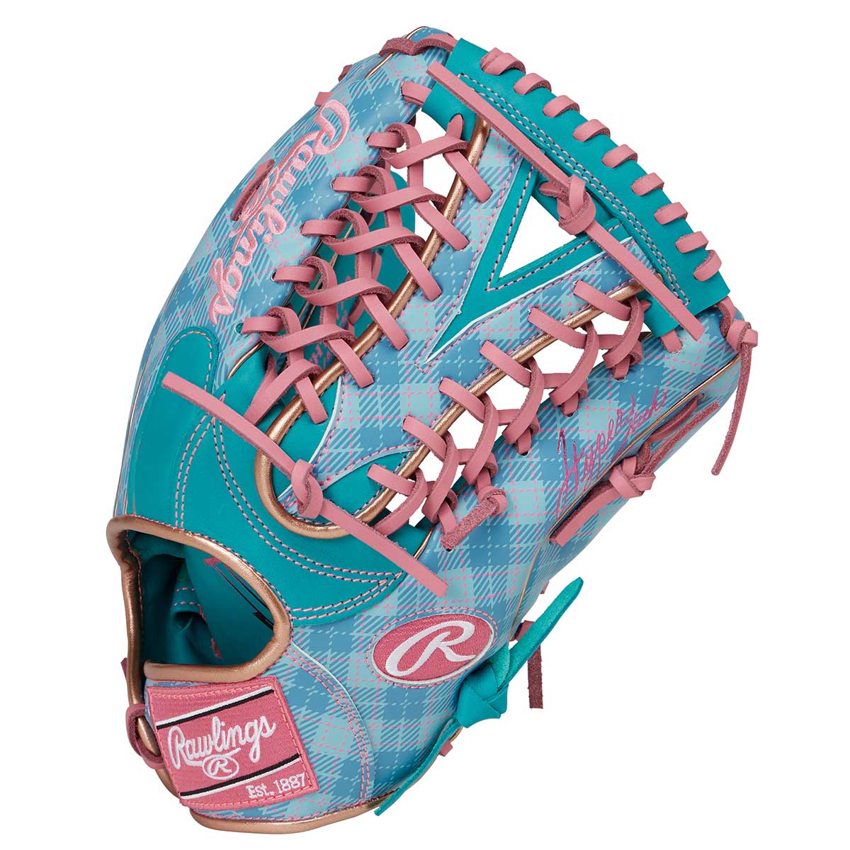 Rawlings(ローリングス) GR4FHTGY719 軟式グローブ HYPER TECH グラフィック タータンチェック 外野 : ino-bbngv04933 : Proshop ...