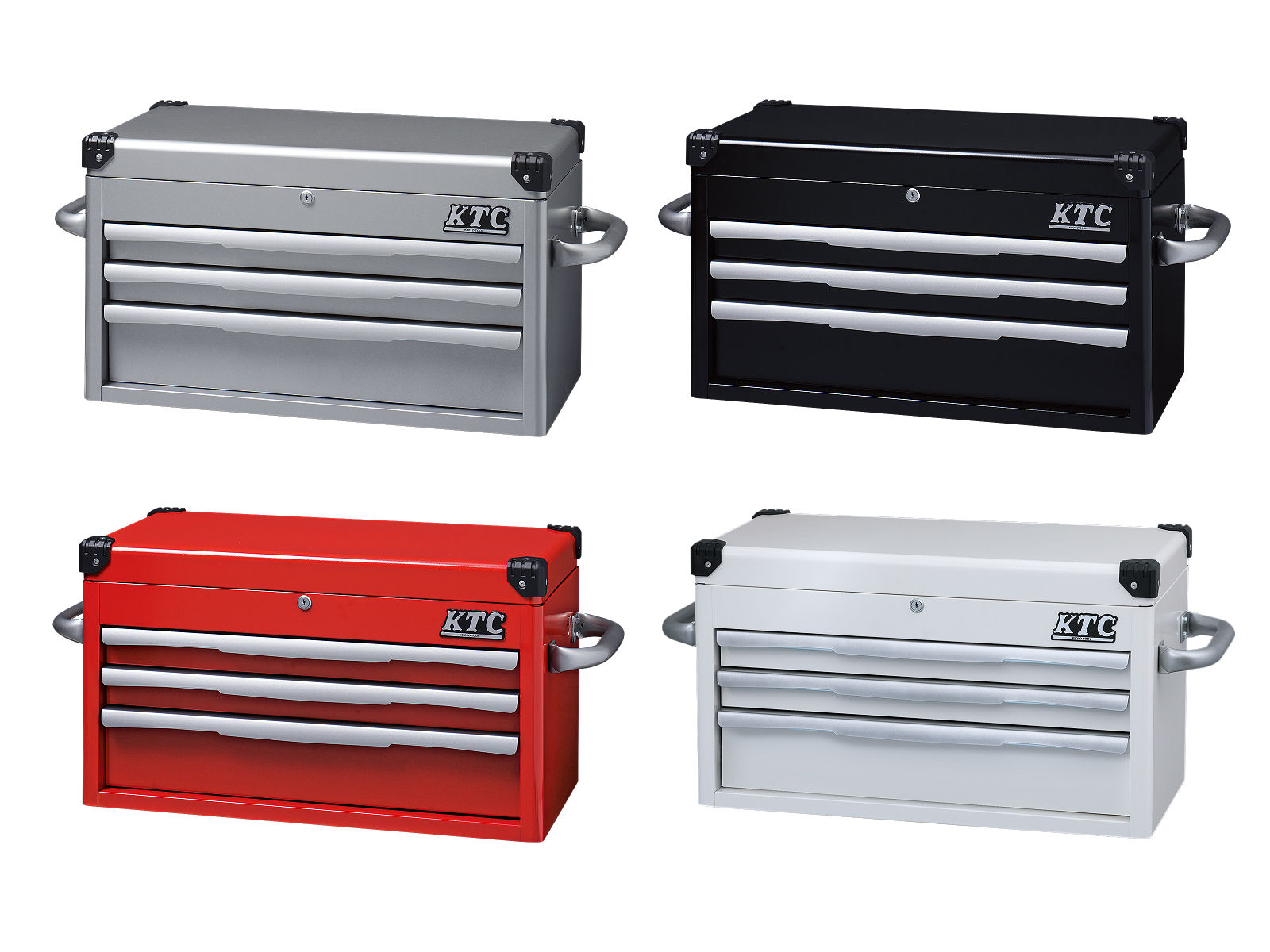 KTC 京都機械工具 トップチェスト（3段3引出し） EKR-1003R : パーツペディア - 通販 - Yahoo!ショッピング