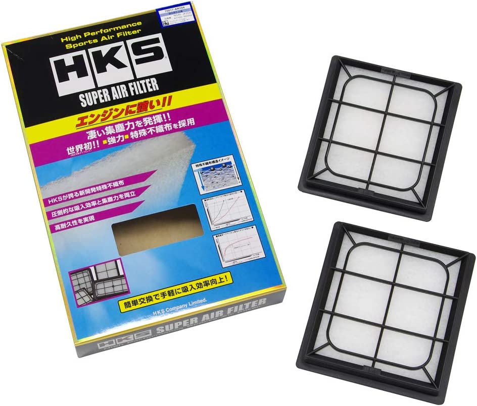 HKS（エッチケーエス） スーパーエアフィルター スカイラインクーペ CPV35 VQ35DE 03/01-07/09 70017-AN104 ...