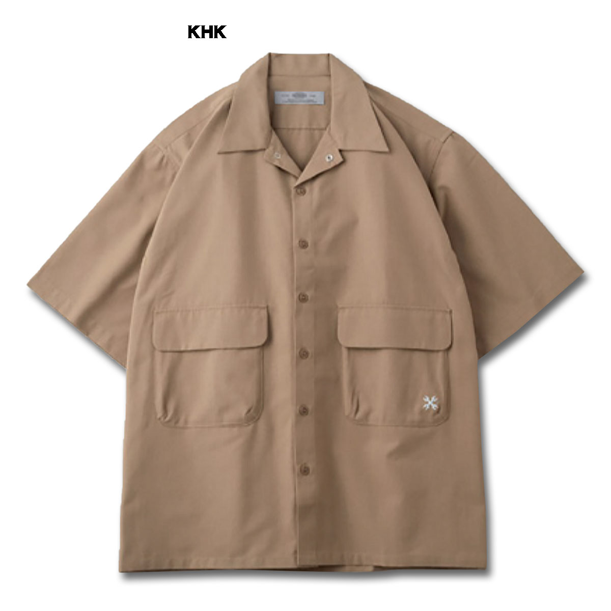 BLUCO（ブルコ） OL-21-002 BIG POCKET WORK SHIRT S/S 4色(BLK/BLU/NVY/KHK)☆送料無料 ...