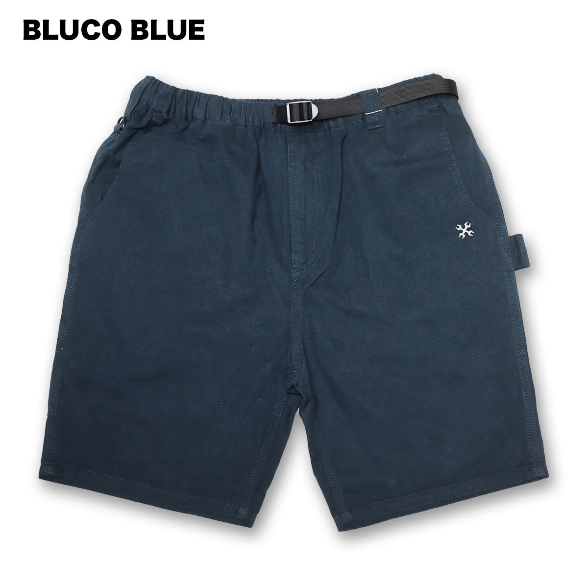 BLUCO BLUCO(ブルコ) OL-45-008 LIGHT CANVAS PAINTER SHORTS 4色(BLACKBLUCO ...