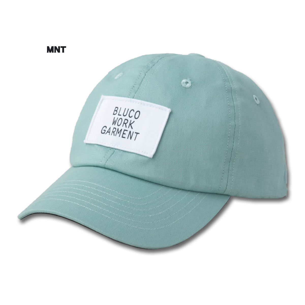 BLUCO（ブルコ） OL-61-003 6PANEL CAP -BWG- 4色(BLK/NVY/MNT/S.PNK)☆送料無料☆ ...