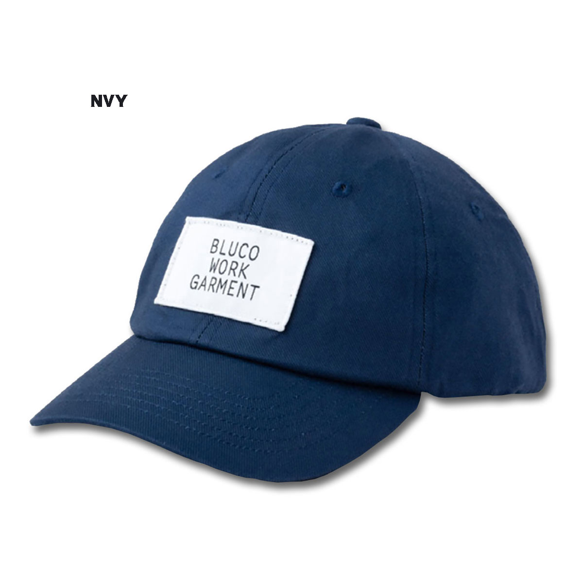 BLUCO BLUCO(ブルコ) OL-61-003 6PANEL CAP -BWG- 4色(BLK/NVY/MNT/S.PNK)☆送料無料☆ ...