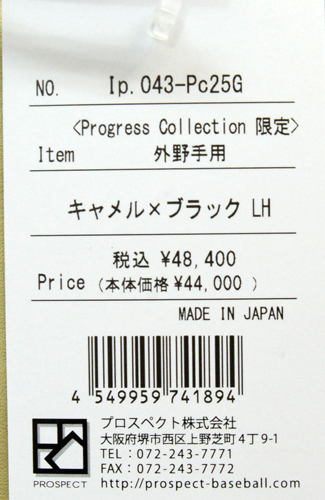 アイピーセレクト Ip select 硬式グラブ プログレスコレクション 外野手用 グラブ袋付 野球 グラブ グローブ 硬式 25SS(IP.043-PC25G) : ip-043-pc25g ...