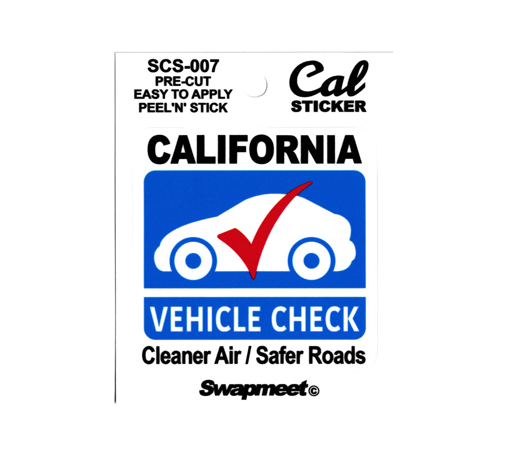 ステッカー 車 アメリカン おしゃれ かっこいい アメリカン雑貨 Swapmeet Cal STICKER VEHICLE CHECK 車両 ...