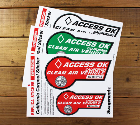 ステッカー 車 アメリカン おしゃれ かっこいい アメリカン雑貨 Swapmeet Cal STICKER CARPOOL STICKER ...