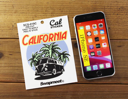 ステッカー 車 アメリカン おしゃれ かっこいい アメリカン雑貨 Swapmeet Cal STICKER CALIFORNIA ワゴン ...