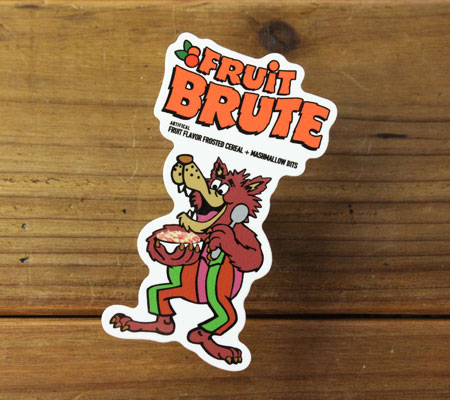 フルーツブルート ステッカー アメリカン おしゃれ キャラクター アメリカ 車 バイク スマホ スーツケース キャンプ FRUIT BRUTE : U.S.JUNKYARD - 通販 ...