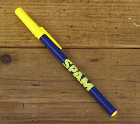 スパム SPAM ボールペン おしゃれ ノック式 黒インク レトロ BIC PEN SPAM-2 : sn-spam-2-unt : U.S ...