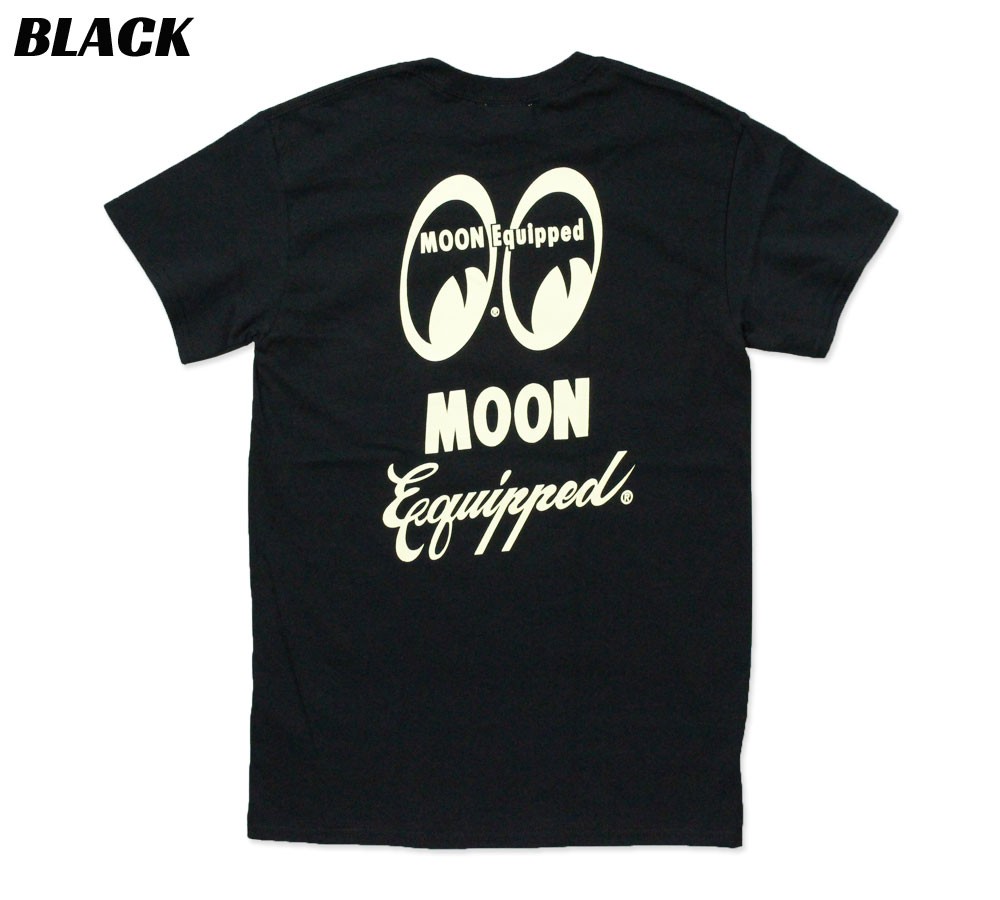 ムーンアイズ Tシャツ メンズ 半袖 アメカジ おしゃれ かっこいい かわいい ホットロッド MOONEYES MOON Equipped ...