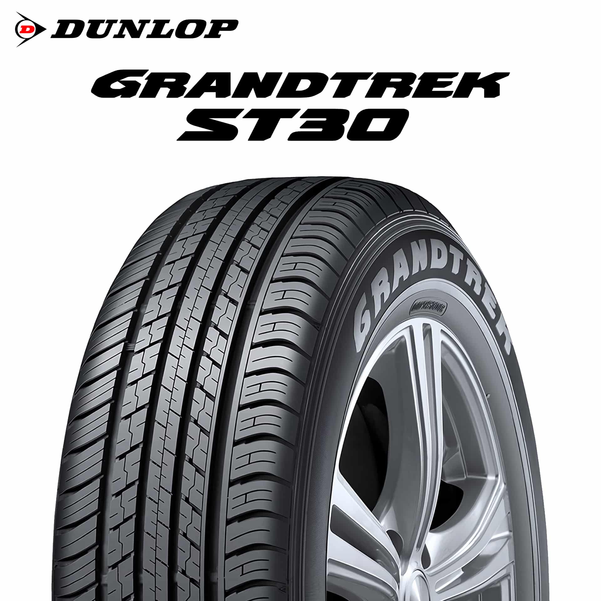DUNLOP（ダンロップ） 25年製 225/60R18 100H GRANDTREK ST30 グラントレックST30 サマータイヤ 新品 ...