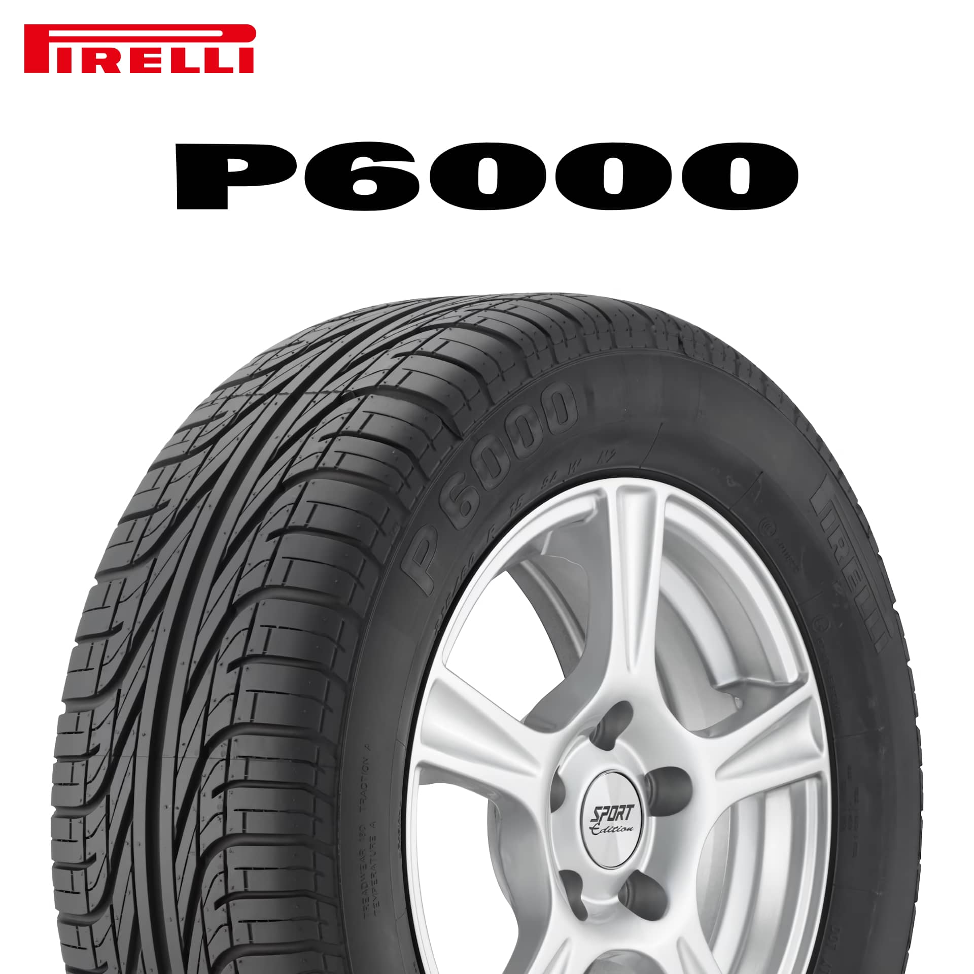 PIRELLI（ピレリ） 24年製 195/65R15 91W N3 P6000 P6000 ポルシェ承認タイヤ 単品 : プレミアムタイヤ ...