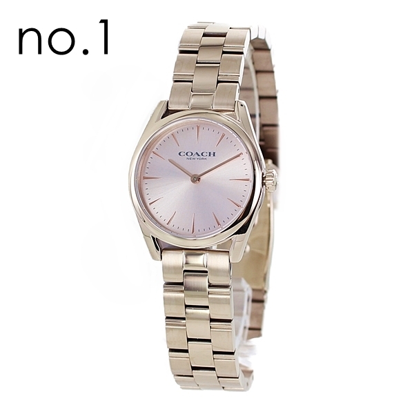 COACH 選べる3色 コーチ レディース に 大人 シンプル モダン シルバー ローズゴールド ゴールド 14503206 14503207 ...