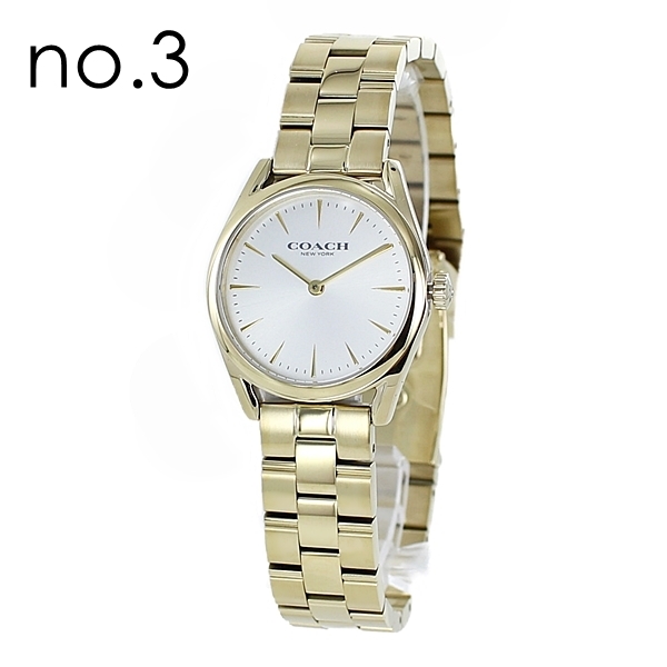 COACH 選べる3色 コーチ レディース に 大人 シンプル モダン シルバー ローズゴールド ゴールド 14503206 14503207 ...