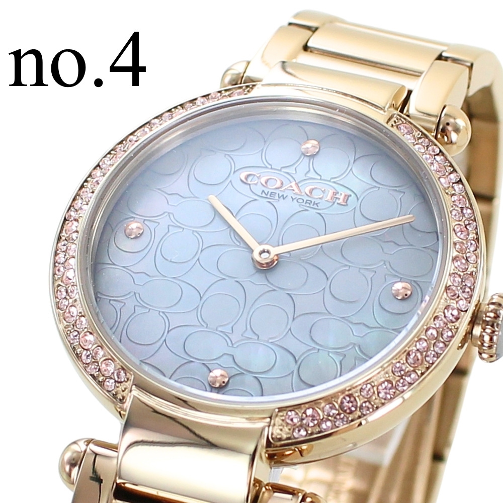 COACH（コーチ） 腕時計 正規品 5年保証 ショッパー付き レディース キャリー ブレスレット 高校生 大学生 女性 クリスマス ...